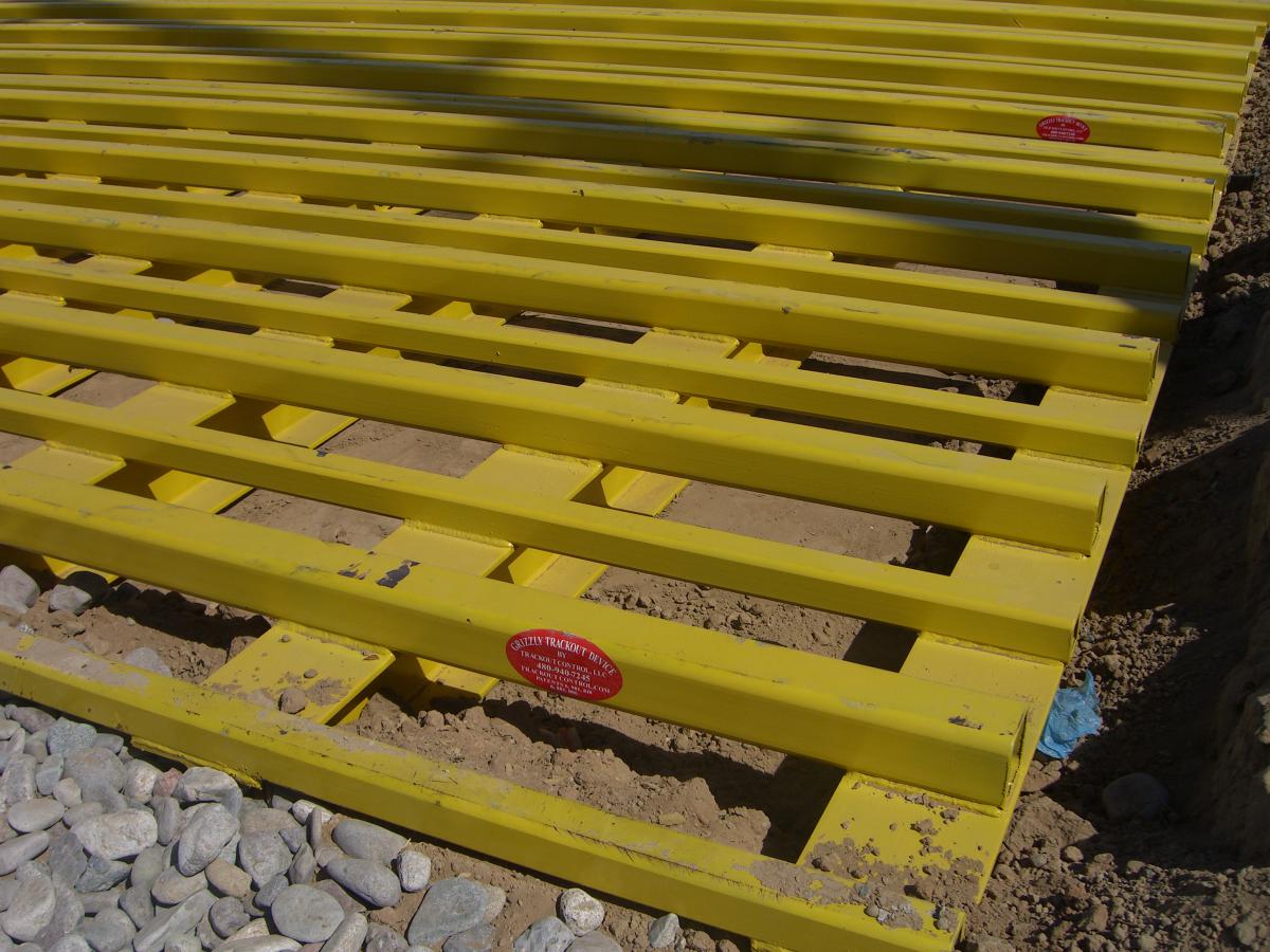 Trackout Control LLC. - Griizzly® RuMble Grate® photo grallery